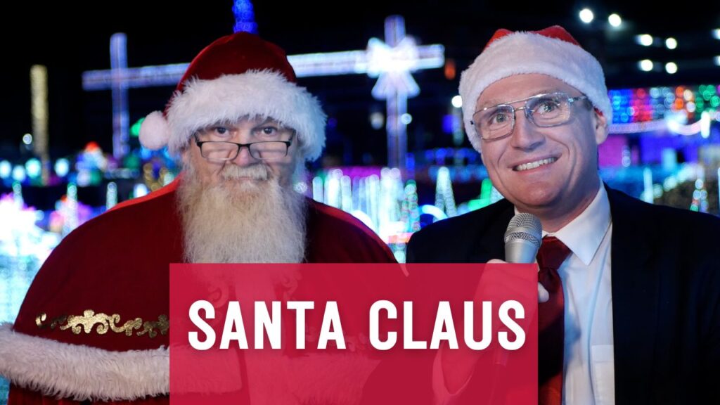 A Festive Chat with Santa at Light the Night - Joe Justice Organization