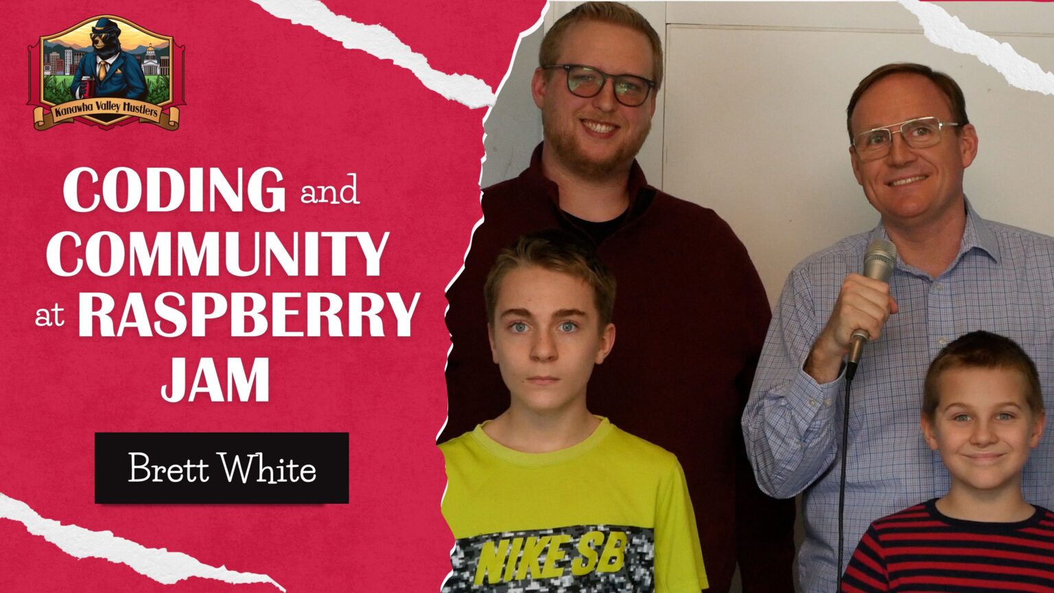 Brett White on Coding and Community at Raspberry Jam - Joe Justice ...